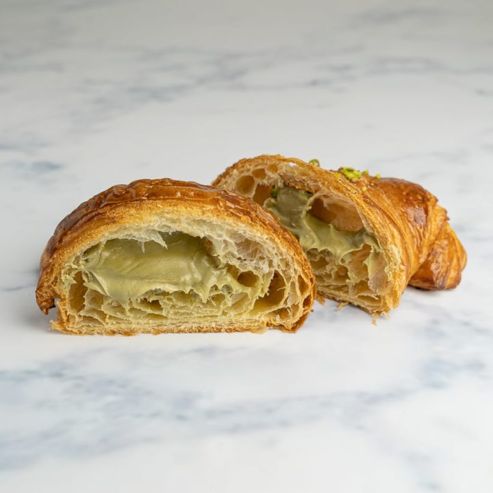 Cornetto al pistacchio - Zenzero e Cannella